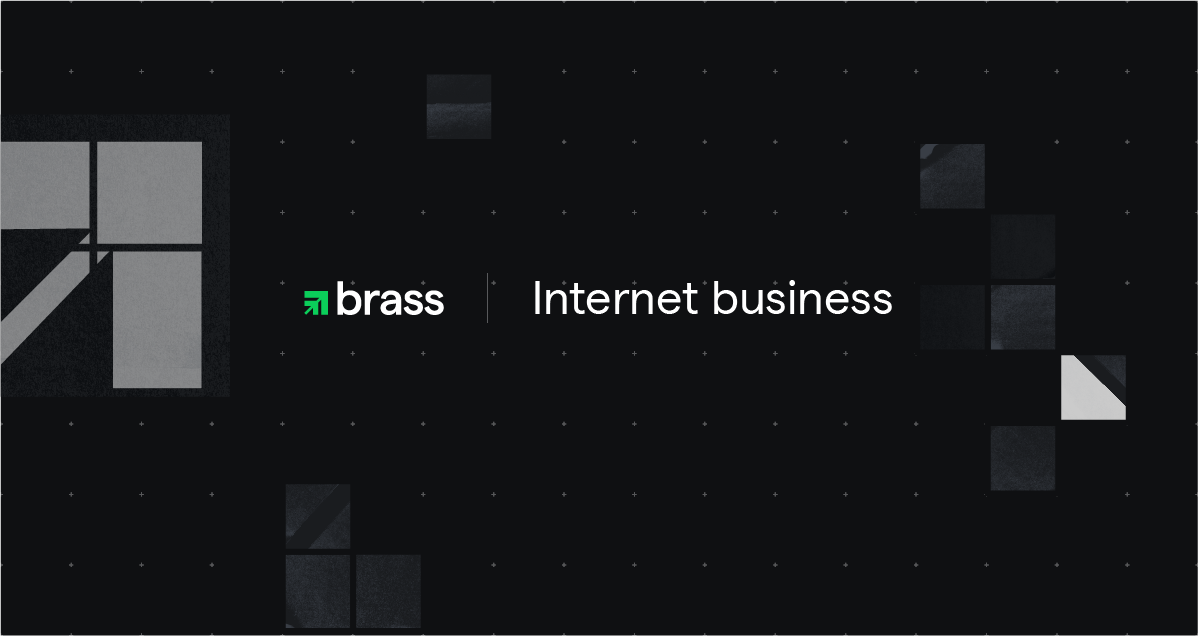 Internet companies — Brass Business Banking
